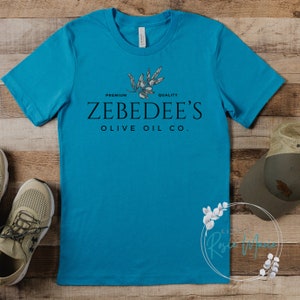 Zebedee's Olive Oil Co Shirt, Choose Your Color! Christian Shirt, the ...