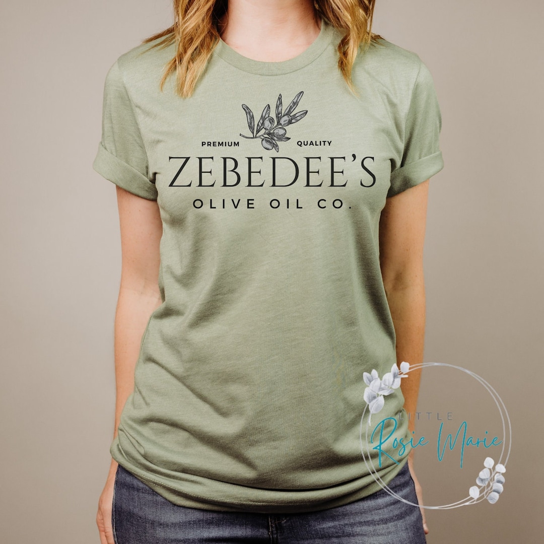 Zebedee's Olive Oil Co Shirt, Choose Your Color! Christian Shirt, the ...