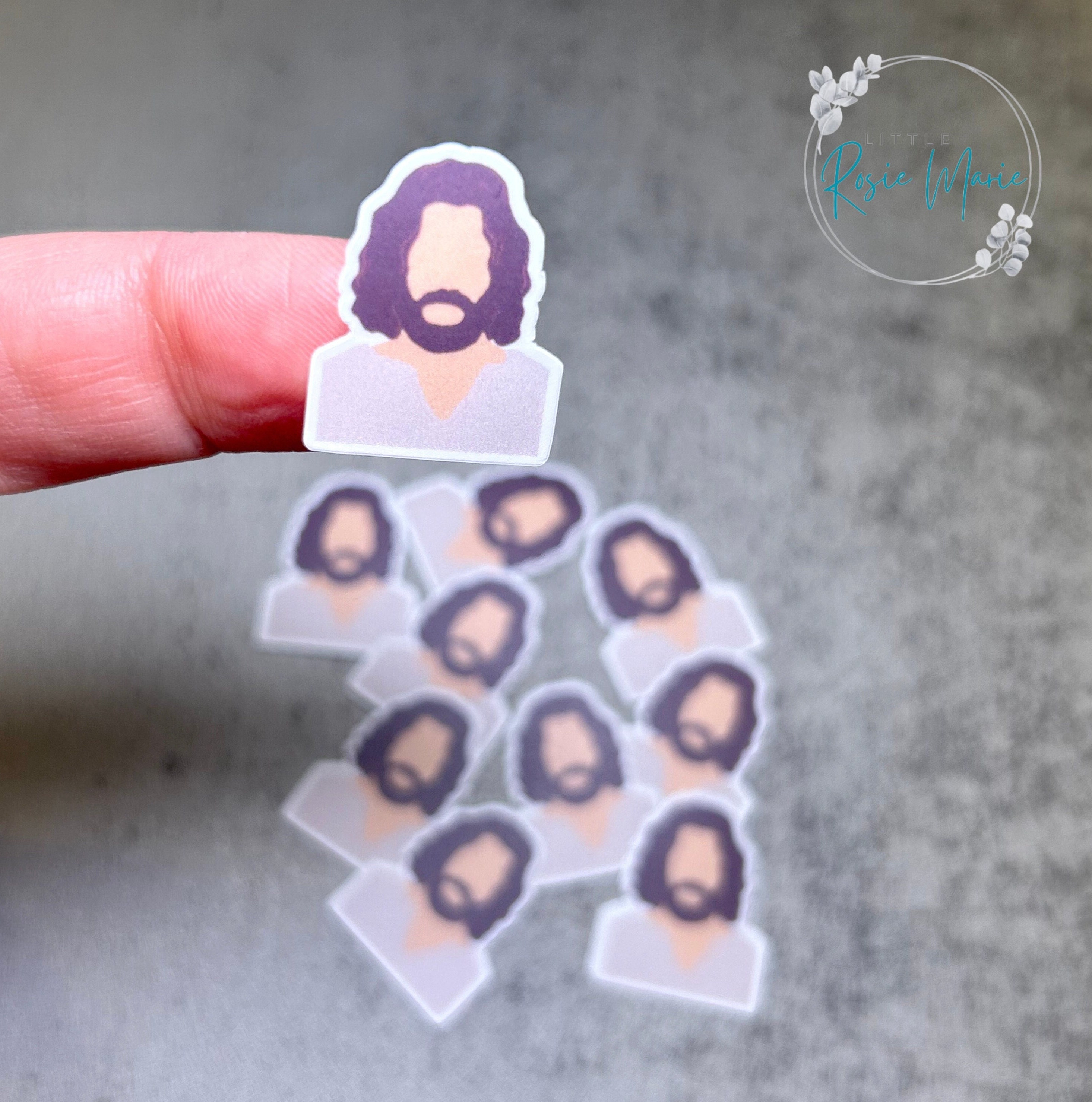 Mini Jesus Stickers (set of 10) - Christian Stickers, the Chosen Fan ...