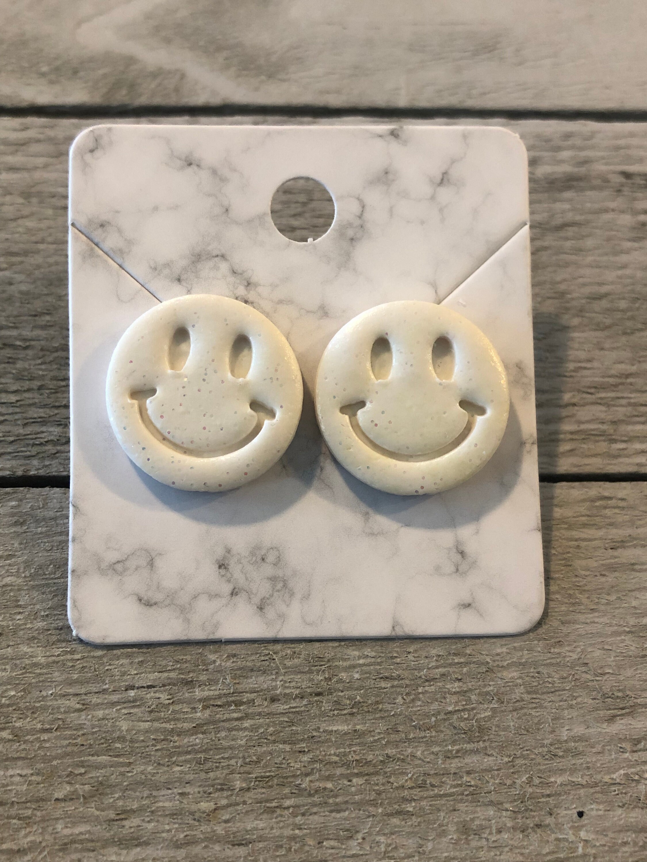 Smiley Face Studs. Multiple Colors Options. - Etsy