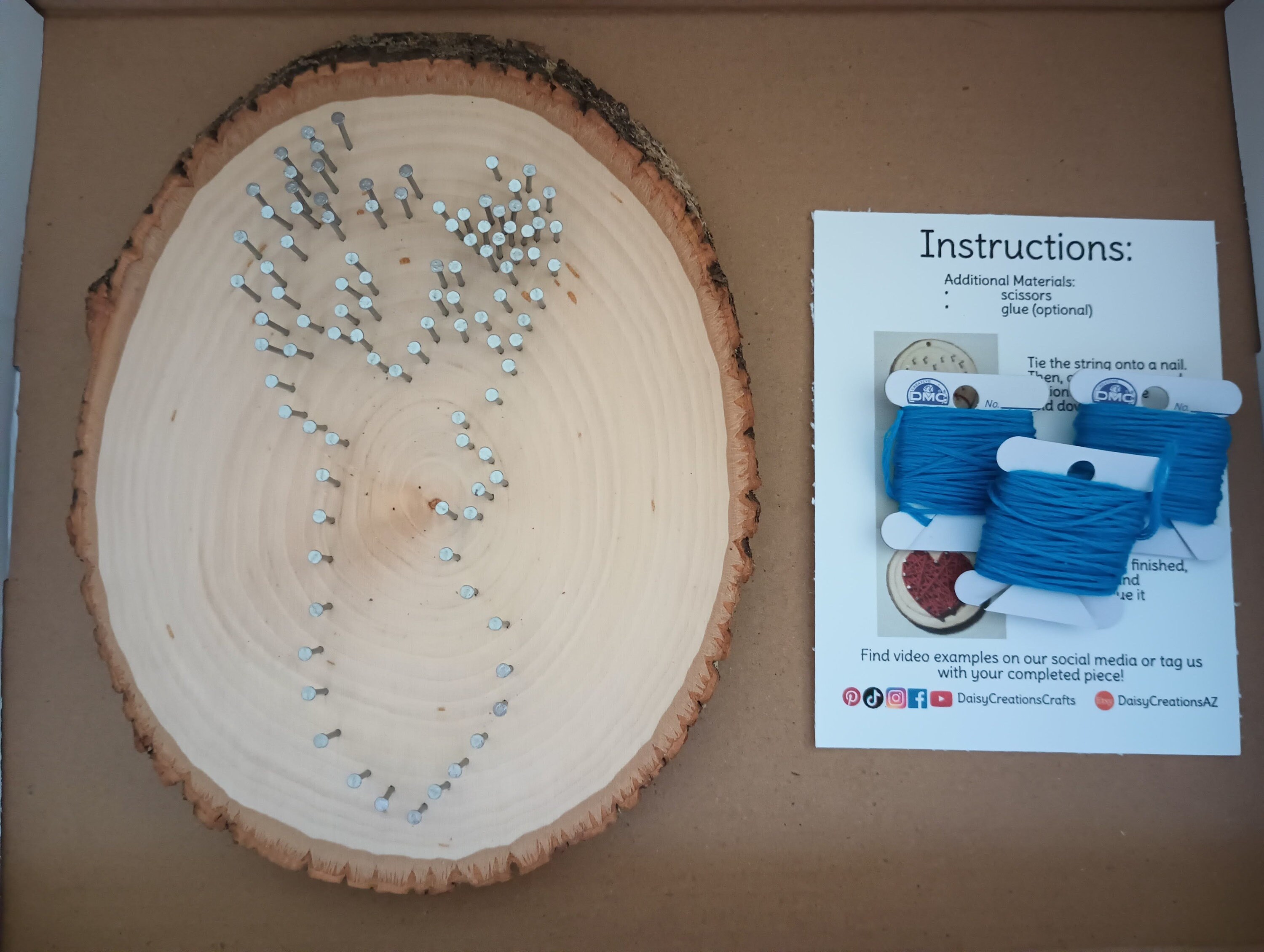Custom DIY Nail String Art Kit or Completed Elk/deer/buck - Etsy