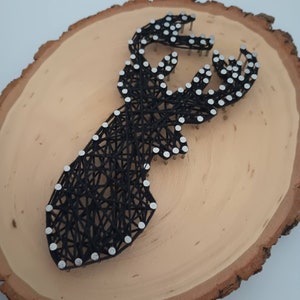 Custom DIY String Art Kit or Completed Elk/deer/buck Choose Your Color ...