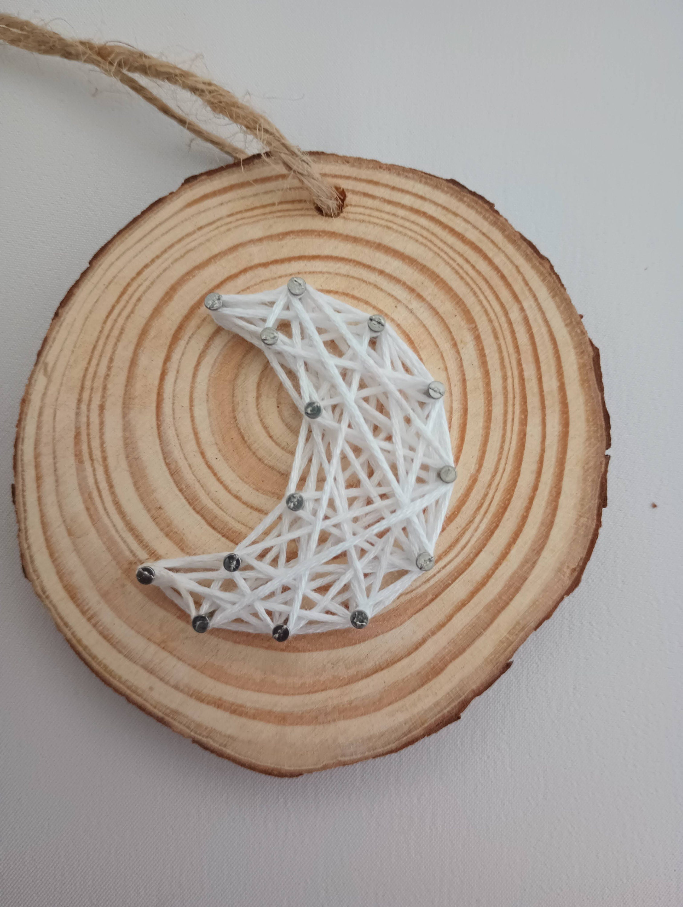 DIY Space String Art Kit - Planet, Moon, Star on Basswood. Purchase the ...