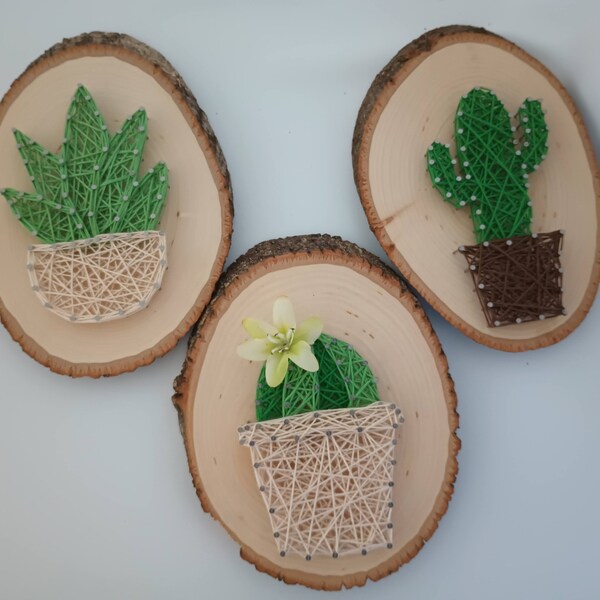 Cactus String Art - Etsy