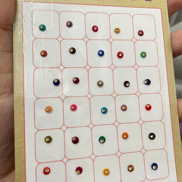 Forehead Bindi - Etsy