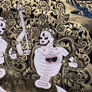 CITIPATI/CHITIPATI Happy Couple Skeleton Dancing Original Tibetan ...