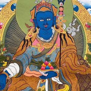 Guru Orgyen Menla/ Guru Rinpoche of Medicine Masterpiece Original ...