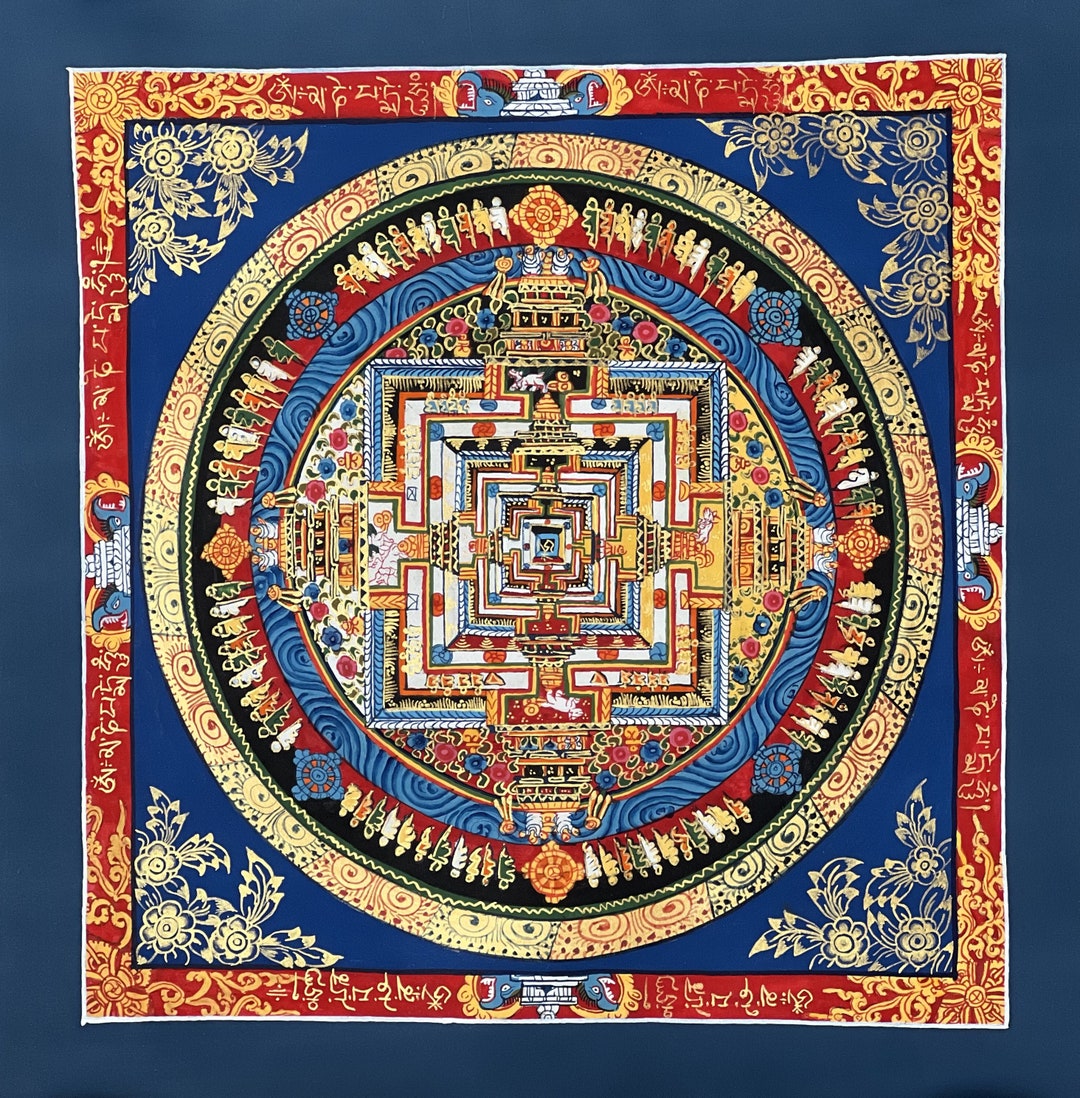 Wheel of Life/wheel of Time/ Kalachakra Mandala Original - Etsy