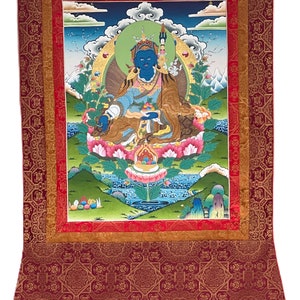 Guru Orgyen Menla/ Guru Rinpoche of Medicine Masterpiece Gold Original ...