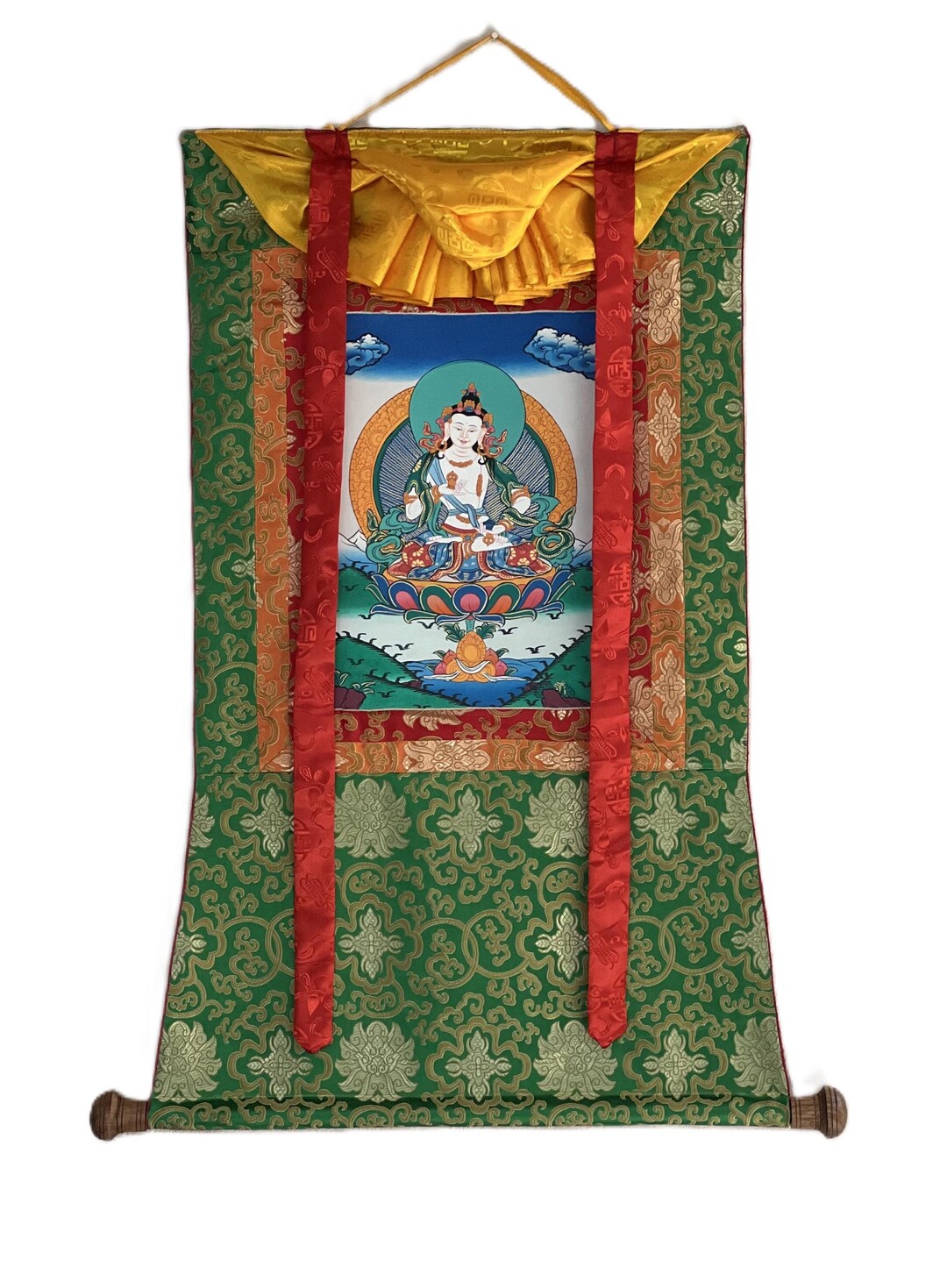 Vajrasattva/ Dorje Sempa/ Dhyani Buddha/ Bodhisattva of Compassion ...