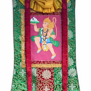 Hanumana/hanuman/ Vajrangavali/ Monkey God Original Thangka Painting ...