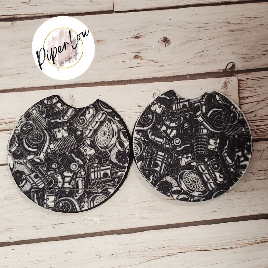 Mechanic Engine Car Coaster - Etsy