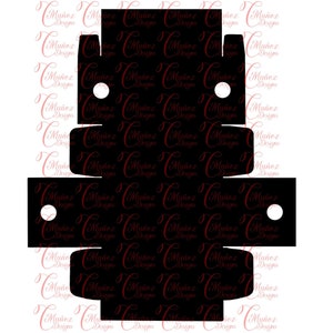 Shoe Box Template (SIZABLE) - Etsy