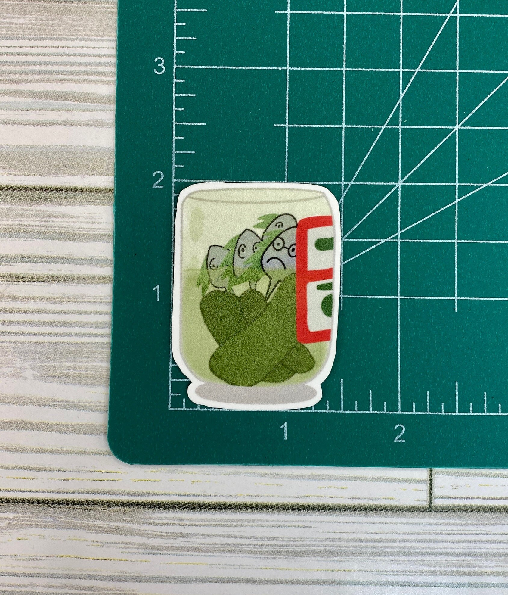 Lilo and Stitch Pickle Sticker - Etsy
