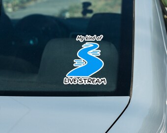 Live Stream Decal - Etsy