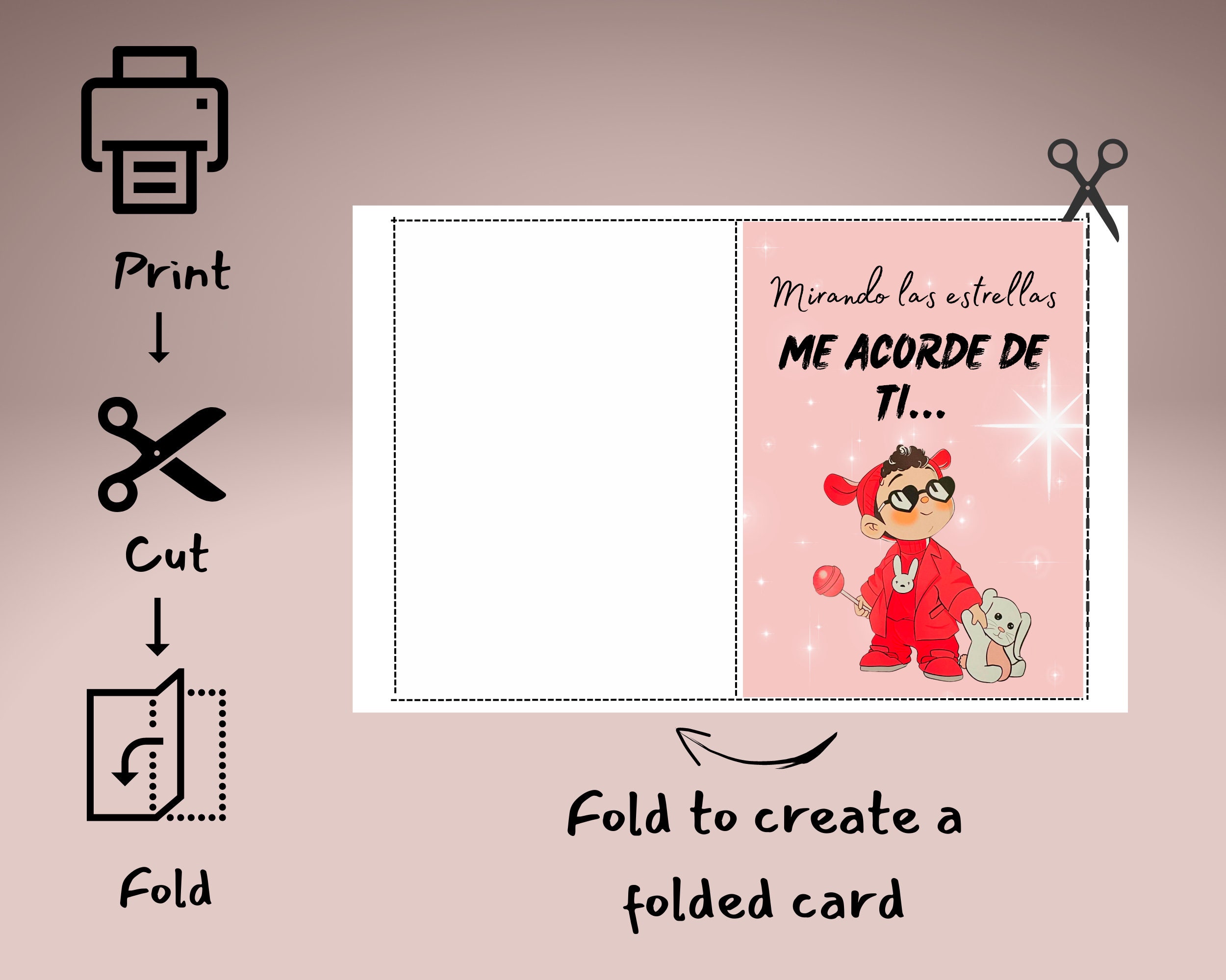Bad Bunny Valentine Card, Digital Bad Bunny Card, Un Verano Sin Ti. - Etsy
