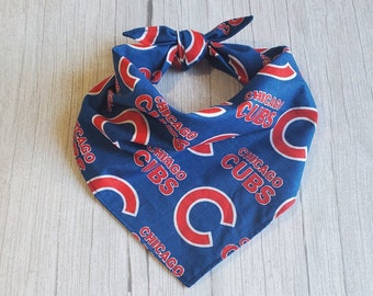 Chicago Cubs Dog Bandana - Etsy