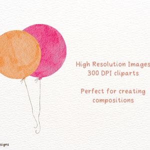 Pink Birthday Watercolor Cliparts Watercolor Bunting Banner Clipart ...