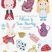 Alice in Wonderland Watercolor Clipart | Tea Party Clipart | Fairytale ...