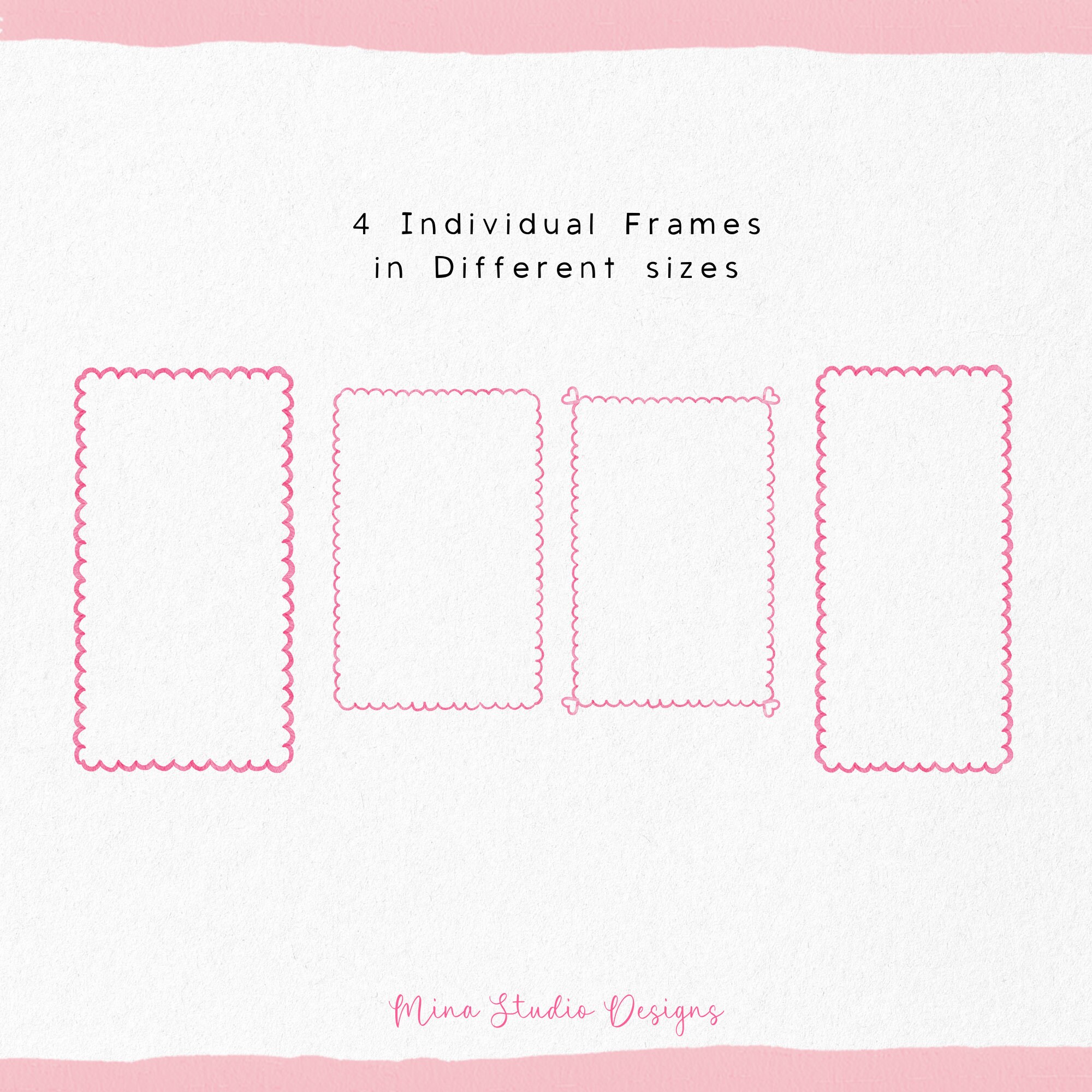 Coquette Watercolor Clipart, Pink Valentine's Day Heart Clipart ...