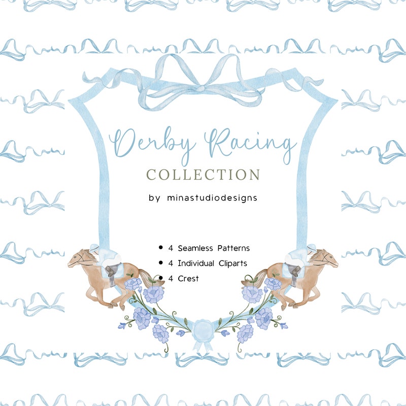 Kentucky Derby Clipart - Etsy