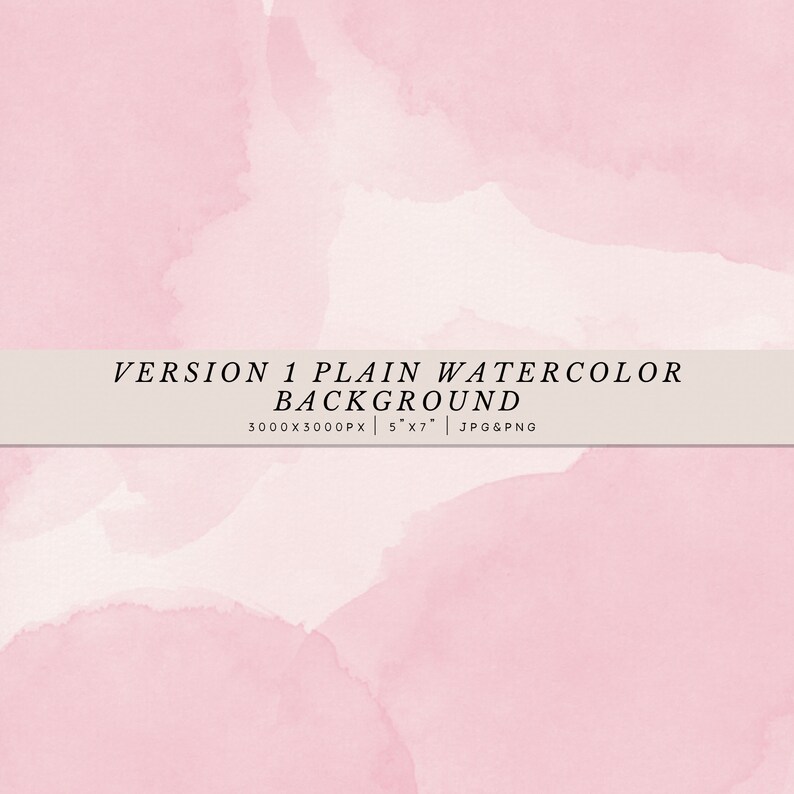 Pink Watercolor Digital Background | Pink With Glitters Watercolor ...