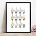 Boba Print Boba Tea Print Bubble Tea Print Boba Wall Art - Etsy