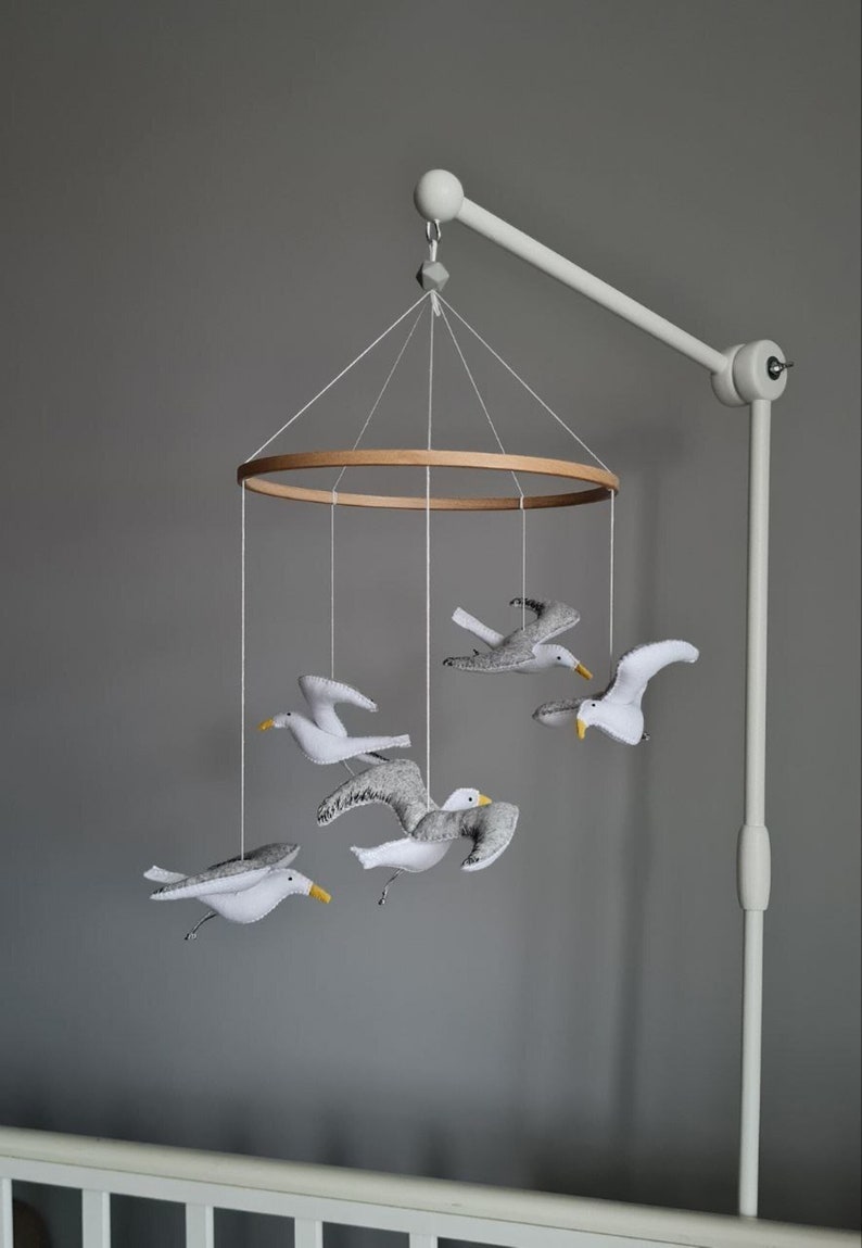 PDF Pattern Seagull Baby Mobile Tutorial Sewing Do It - Etsy