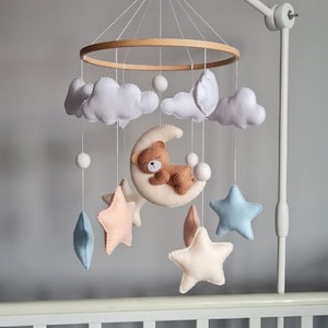 PDF Pattern Bear Baby Mobile, Tutorial Sewing, Do It Youself - Etsy