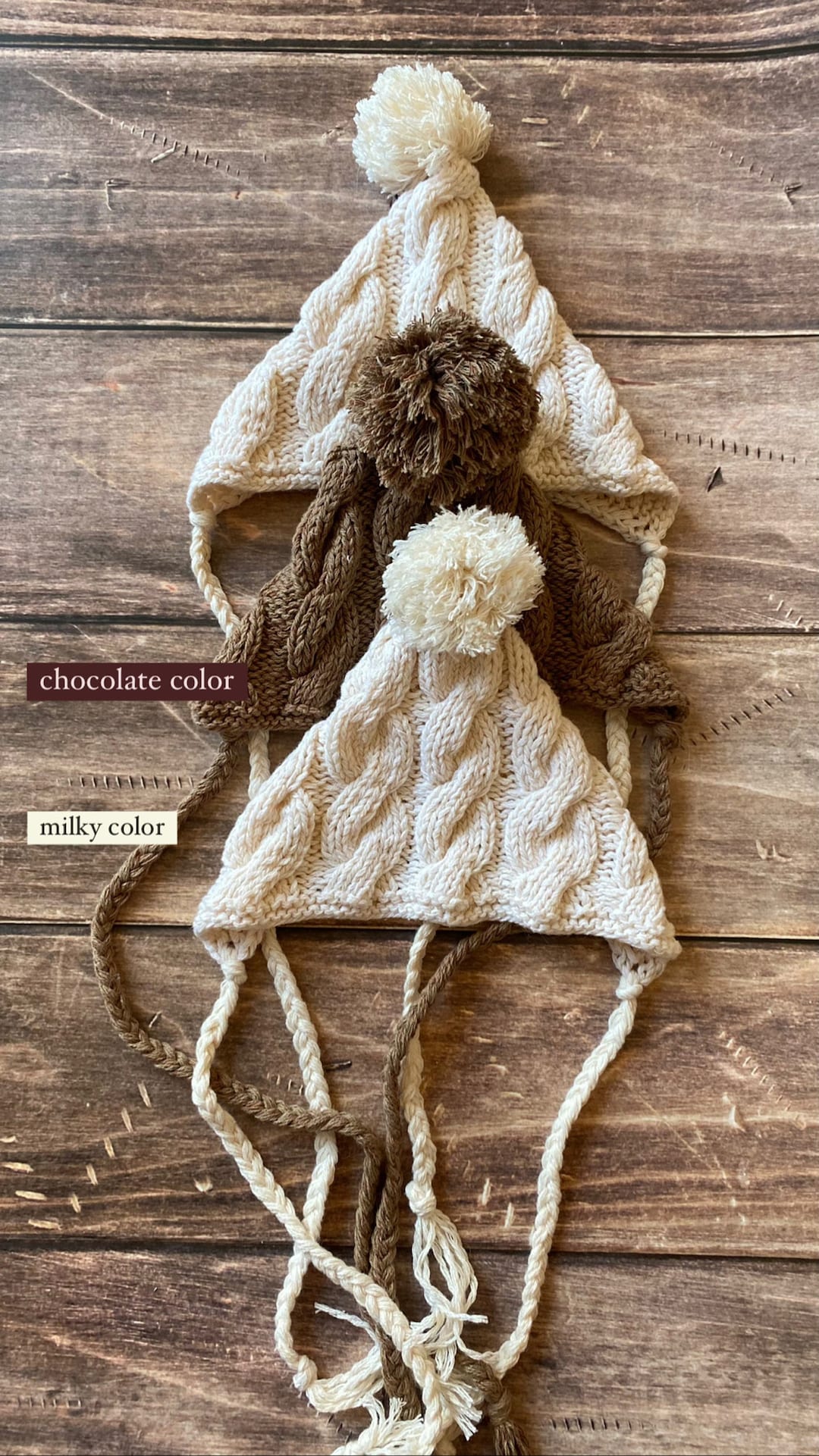 Boho Cap for Newborn Photo Shoot, Boho Cap With Pompom for Newborn ...