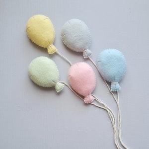 Felt Balloons Set Newborn Photo Props Balloons Props Newborn - Etsy