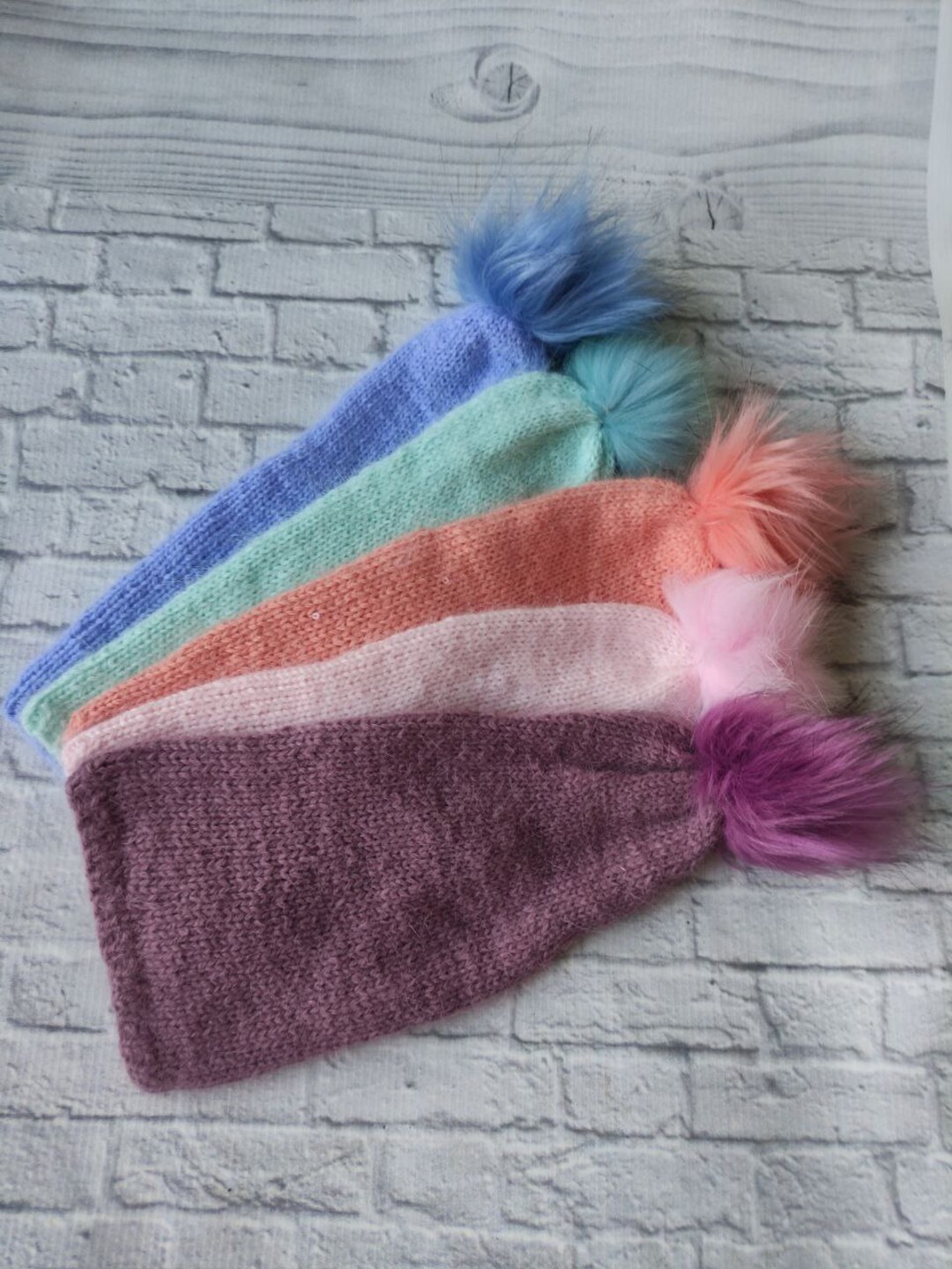 Newborn Sleeping Hat Pompom, Sleeping Hat for Newborn Photo Shoot, Baby ...