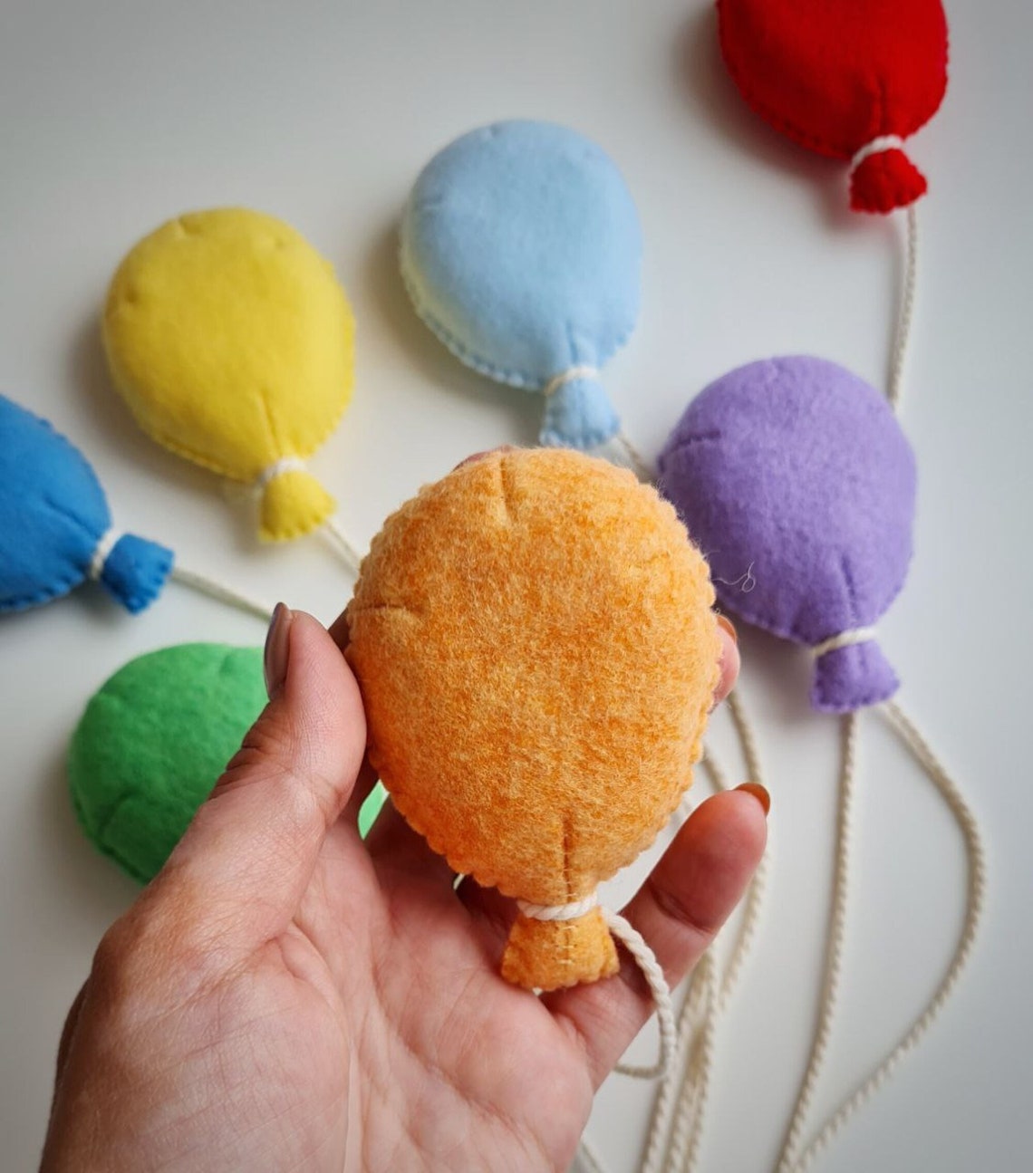 Felt Balloons Set Newborn Photo Props Balloons Props Newborn - Etsy