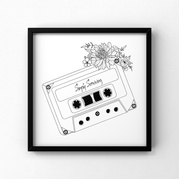 Cassette Tape Tattoo Designs