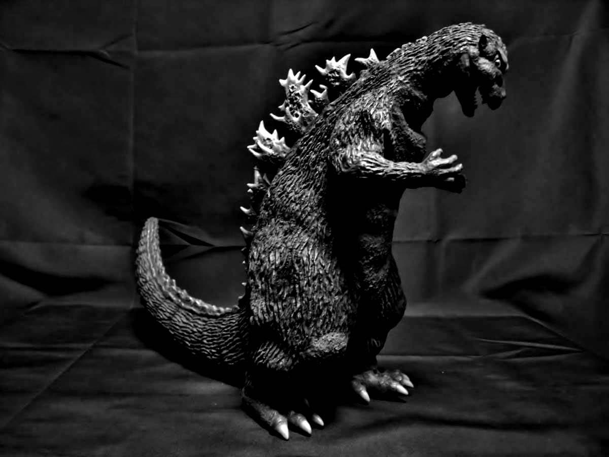 Vintage 1954 Godzilla 30 Cm Vinyl Model (paradise Japan) - Etsy