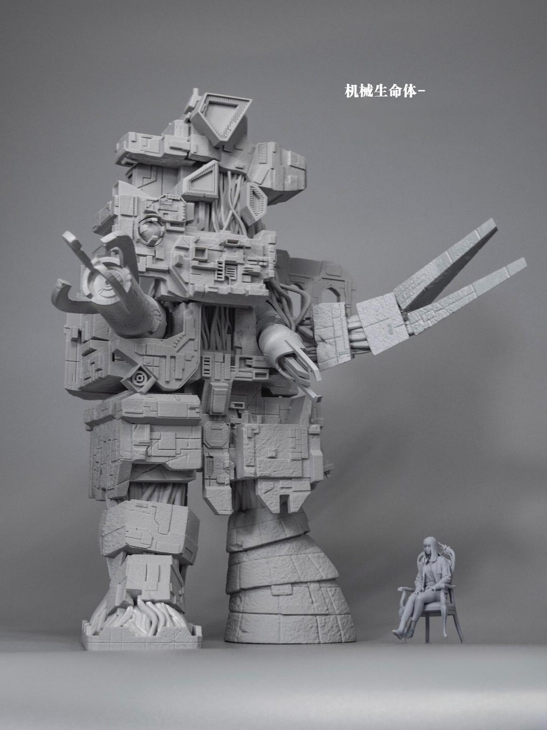 Ultraman Tiga Mecha Life Form Faivas Resin Model LTD - Etsy