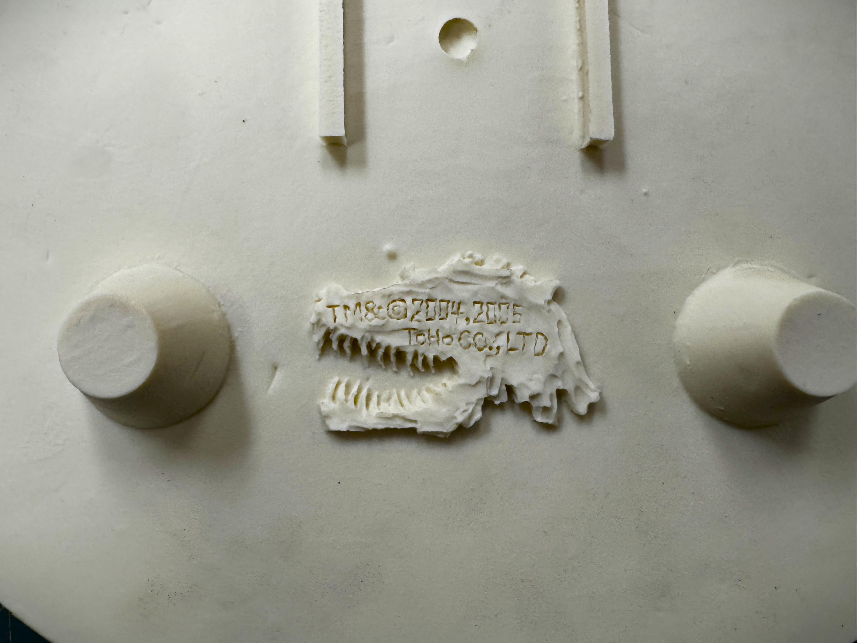 Godzilla Clock Wall Hanger Resin Model Kit Kaibutsu-ya Ryu Oyama 怪物屋 ...