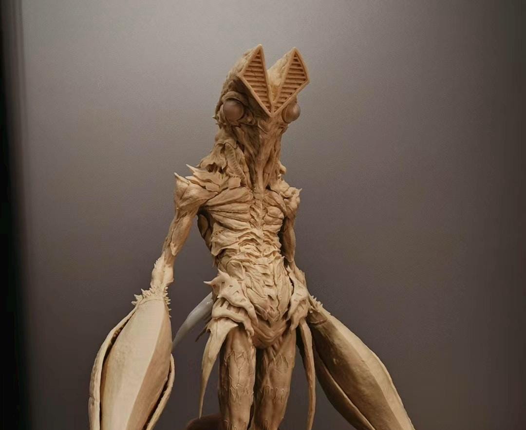 Strange Shape Baltan Seijin Resin Model バルタン星人 ヘッドバスト - Etsy
