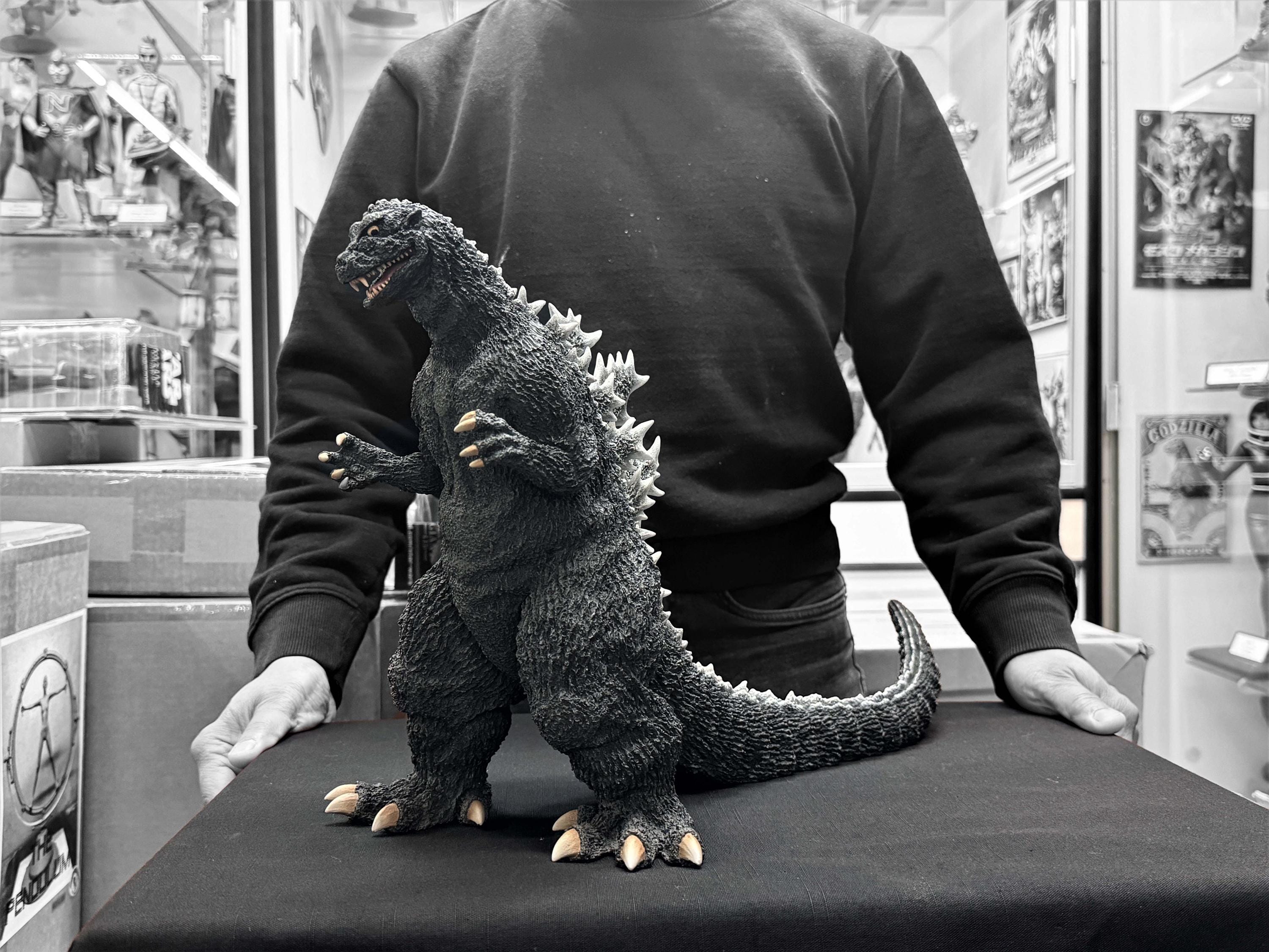 First Godzilla Art Statue one-off 初代ゴジラ 完成品 SHINZEN造形 - Etsy
