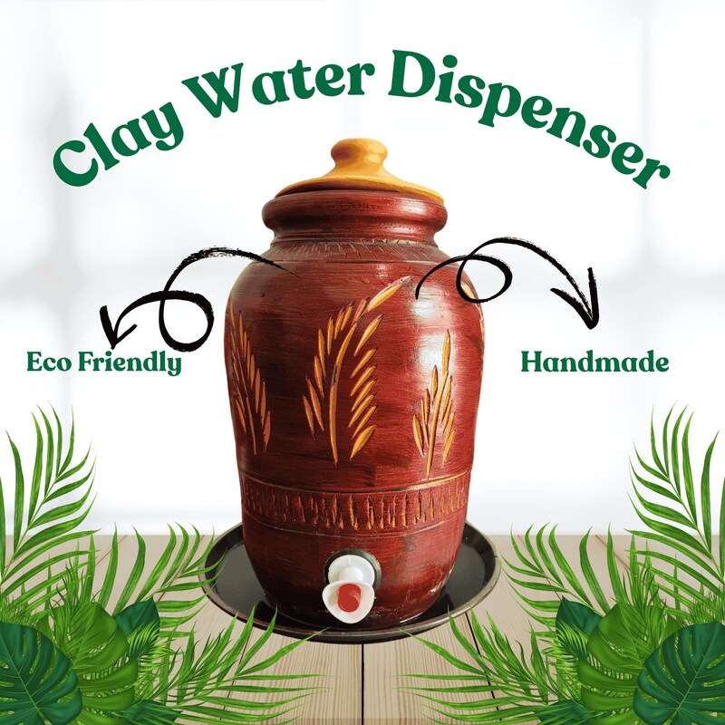 Clay Water Dispenser - Etsy