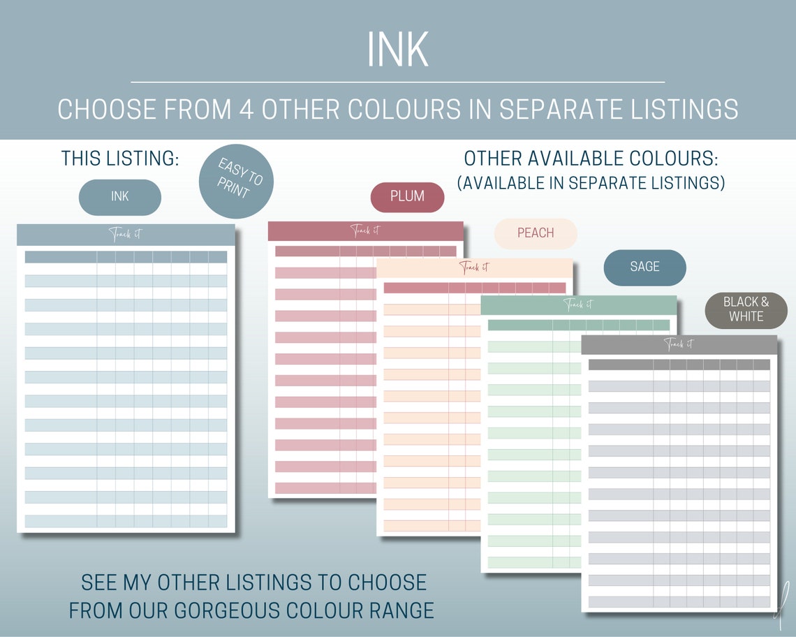 Weekly Checklist, Daily Checklist, Cleaning Checklist, Fitness Tracker ...