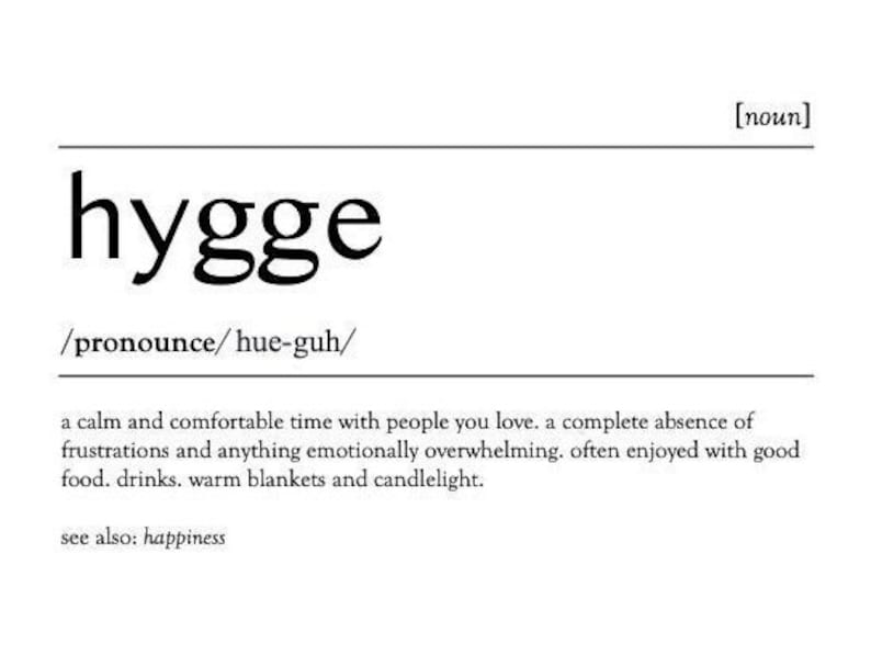 Hygge Definition Print, Scandinavian Art, Hygge Poster, Hygge Print ...