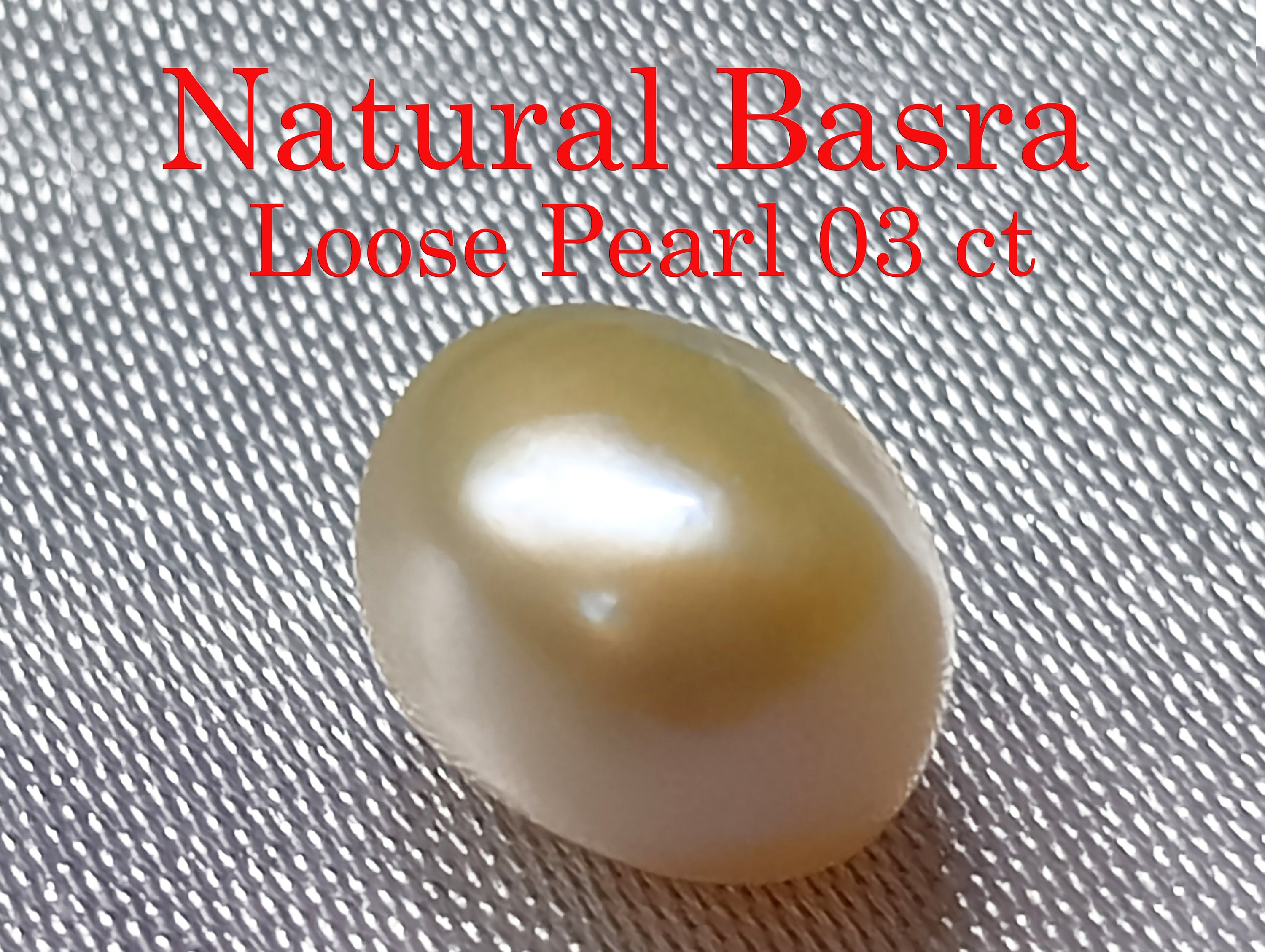 Natural Basra Loose Pearl - 03ct - Etsy