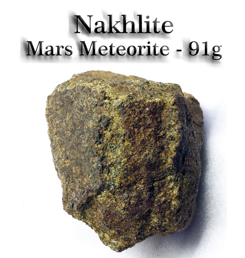 Nakhlite Meteorite - Mars Meteorite - 91.0g - Etsy
