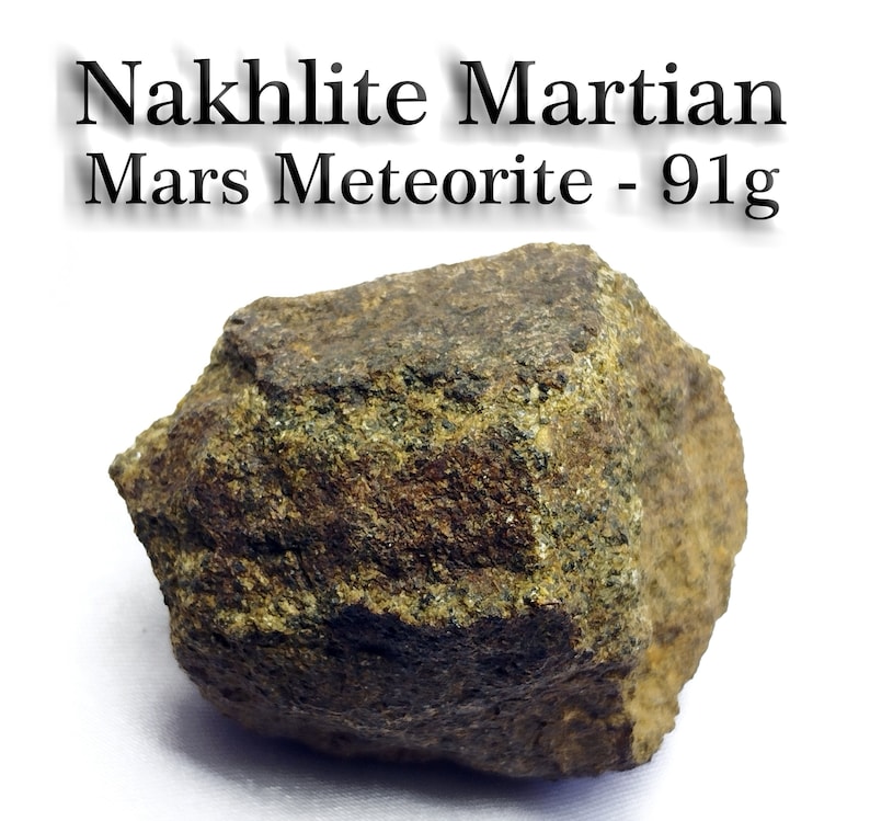 Nakhlite Meteorite - Mars Meteorite - 91.0g - Etsy