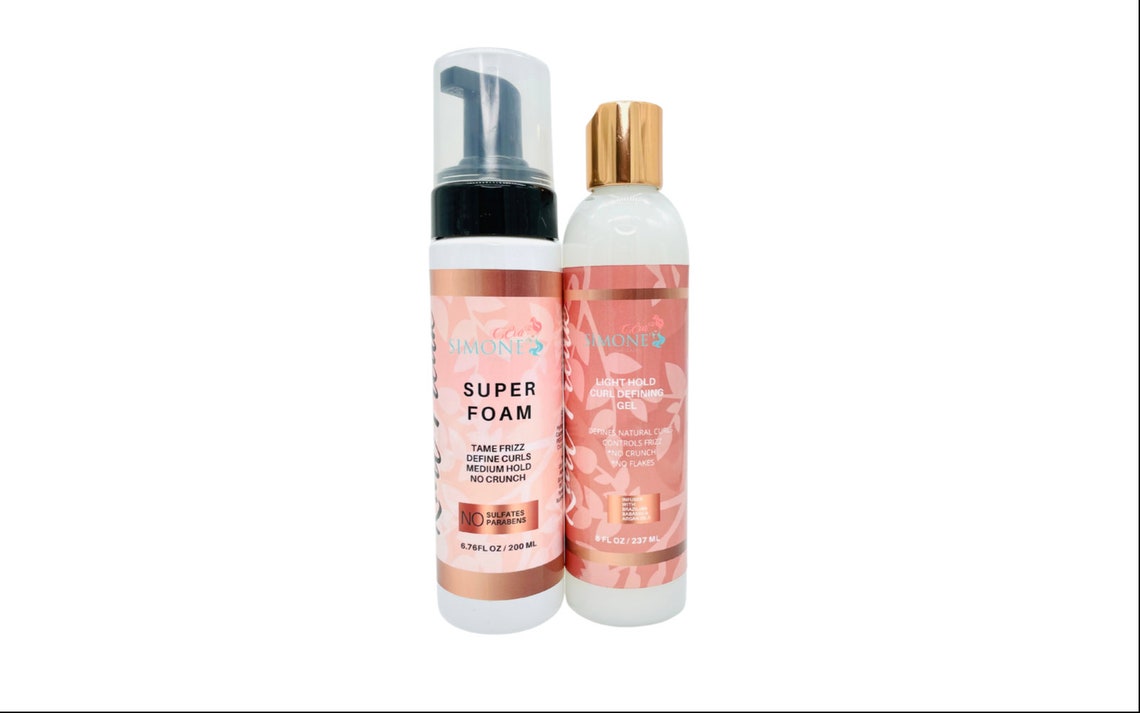 Curl Defining Foam/gel Set - Etsy