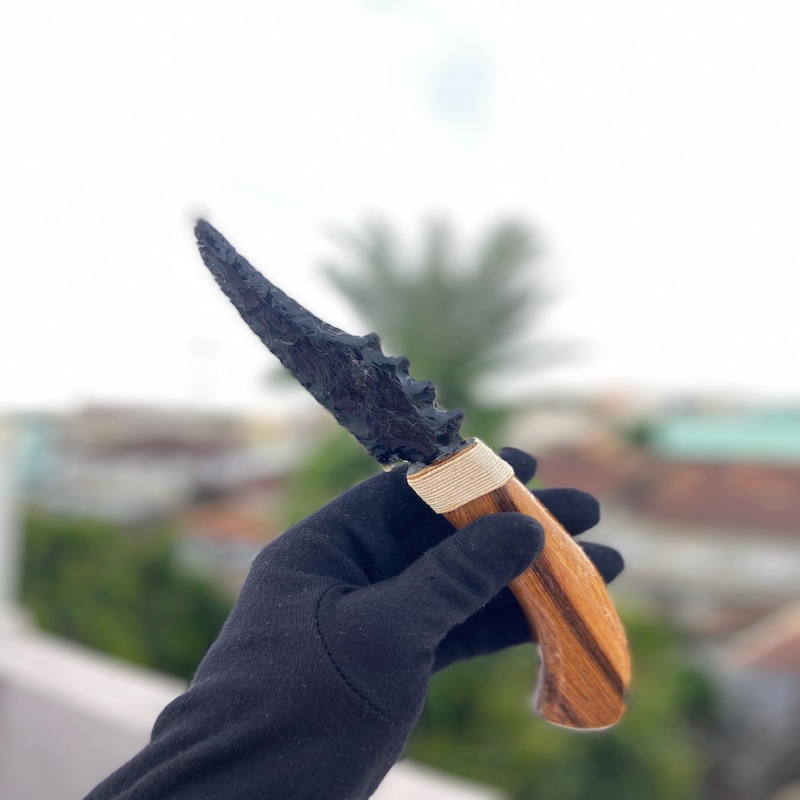 Obsidian Dagger - Etsy