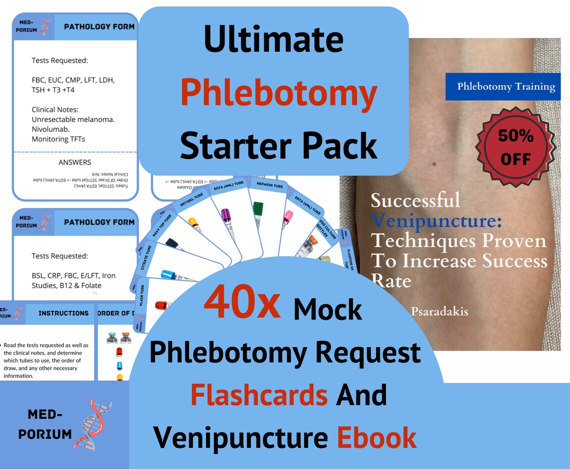Ultimate Phlebotomy Starter Pack - Etsy Australia
