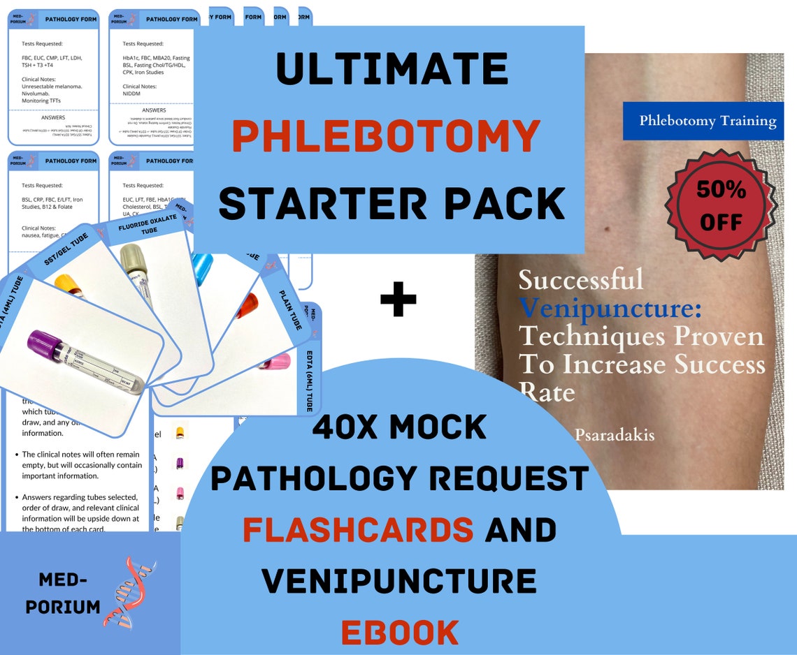 Ultimate Phlebotomy Starter Pack - Etsy Australia