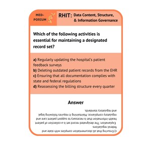 Complete RHIT (AHIMA) Exam Flashcard Set - Etsy